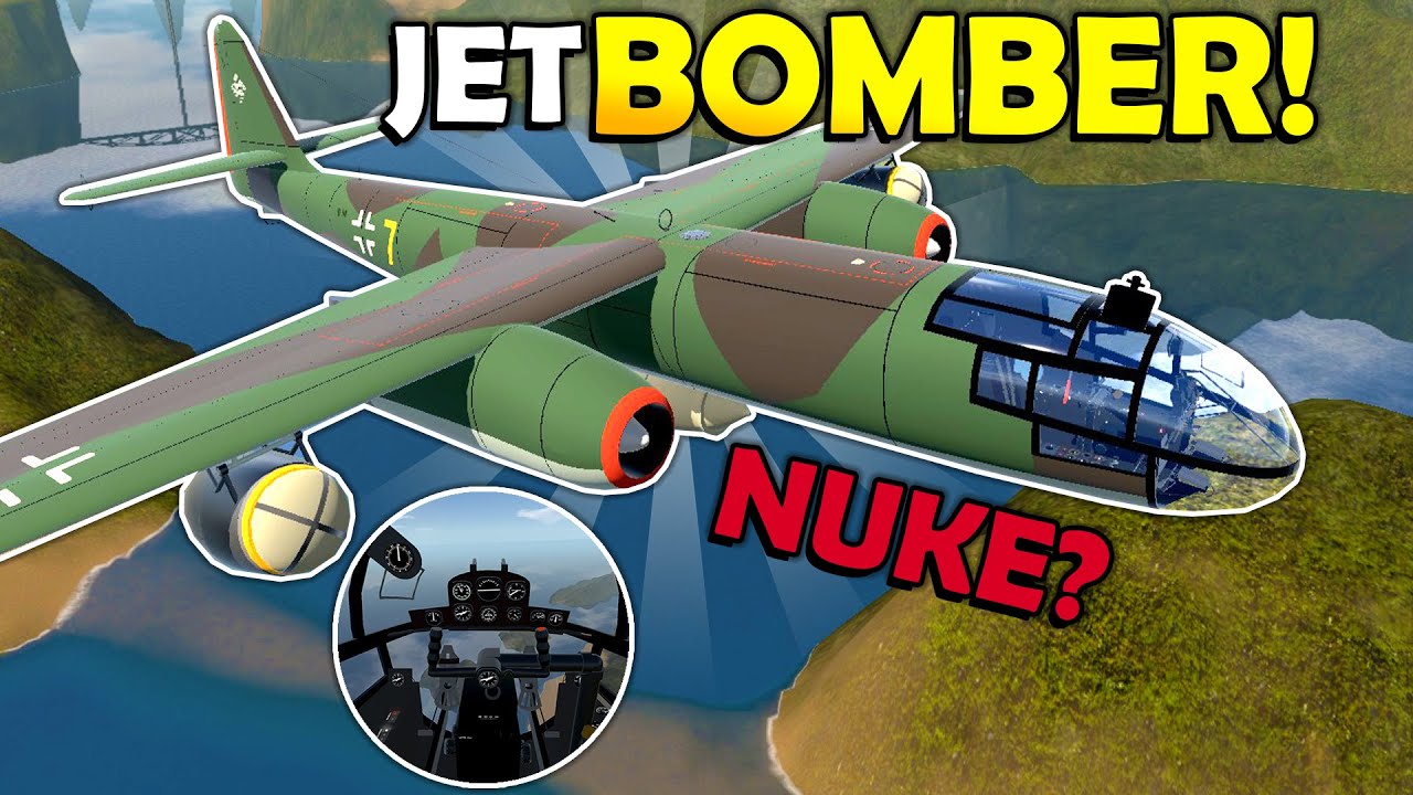 Nuke Strapped To A WW2 Jet Bomber!? - Simple Planes Gameplay - YouTube