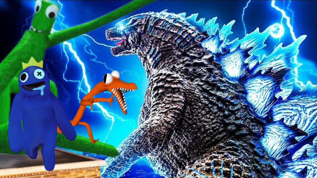 GODZILLA NO RAINBOW FRIENDS (ROBLOX) - YouTube