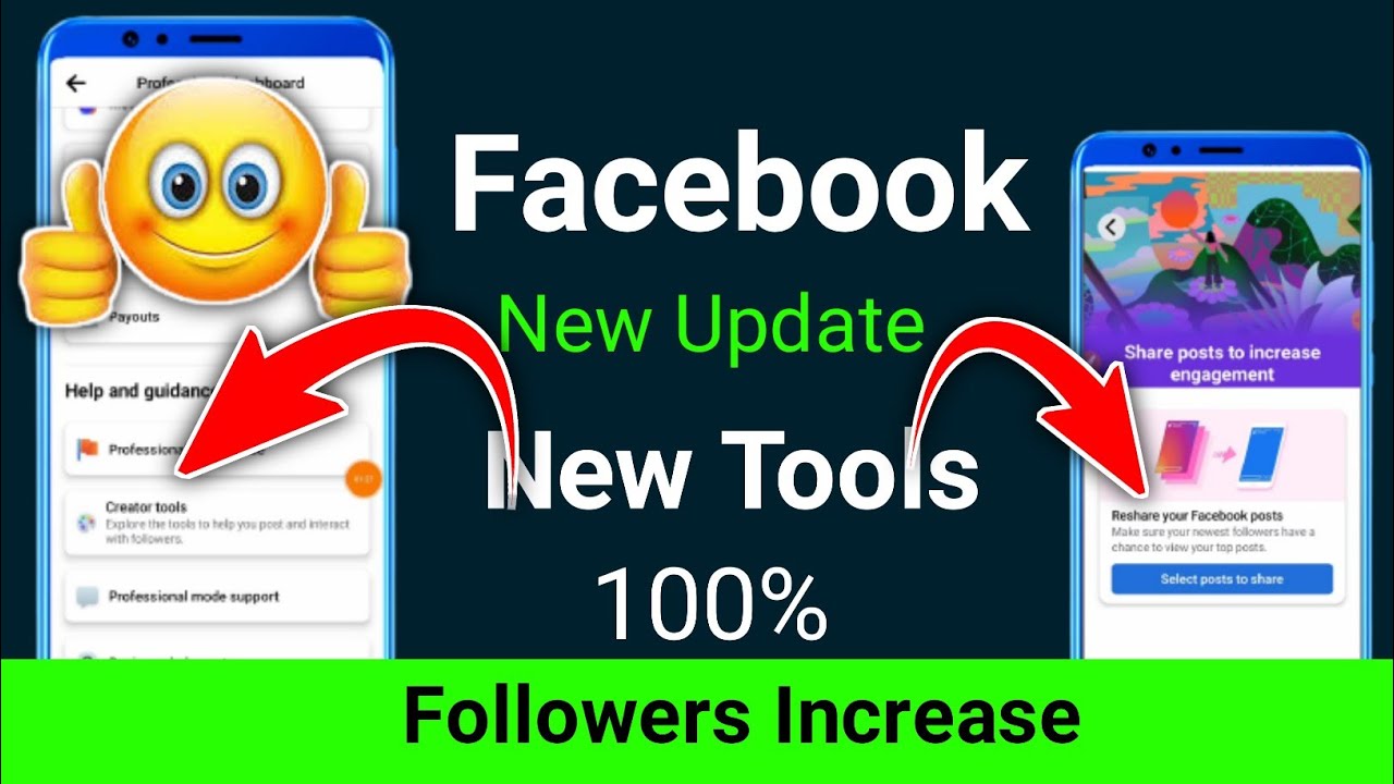 Facebook Update ! Creator Tools ! New Tools For Followers Increase ...