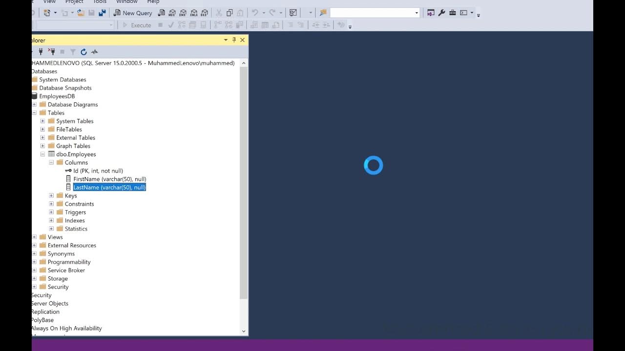 110 C# C Sharp Database SQL SERVER Connection with system configuration ...