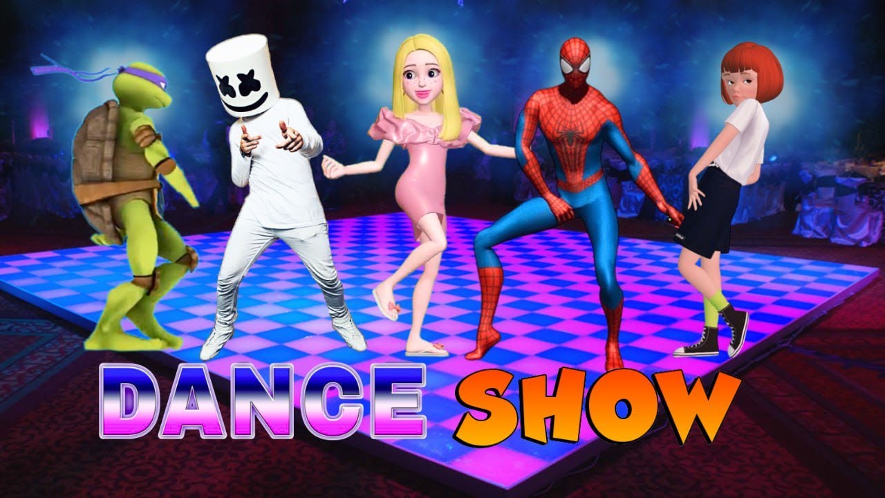 Dance show battle Ruby Ray | Funny video cartoon dance | Animation ...