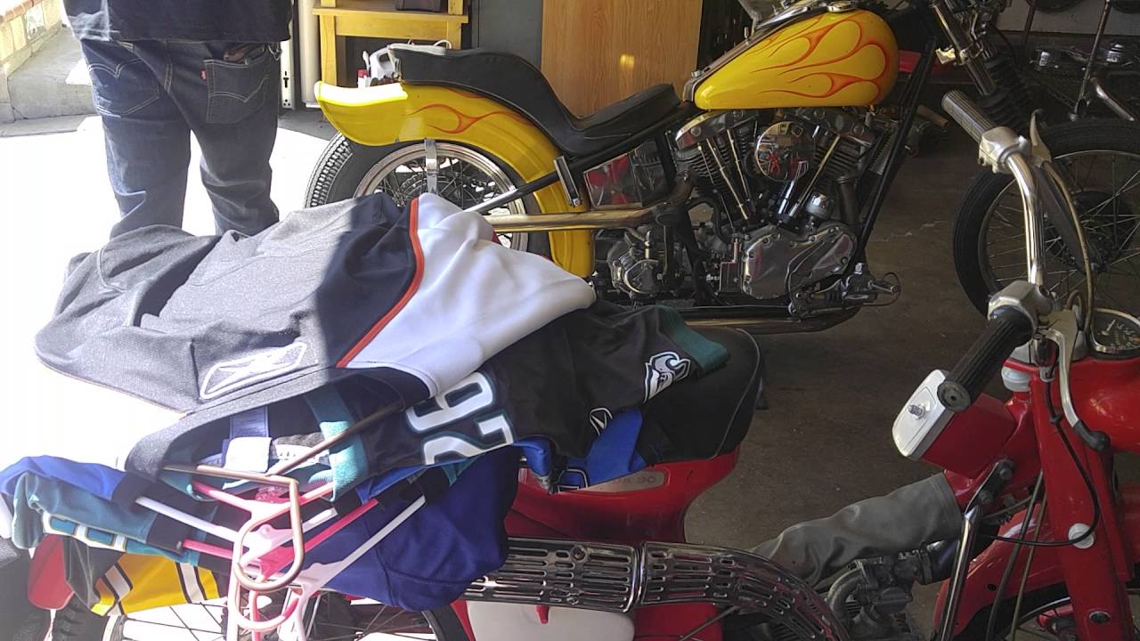 1967 Harley Davidson Shovelhead FLH Chopper - YouTube