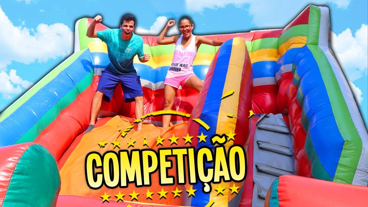COMPETIÇÃO DE NAMORADOS! - DESAFIO COM PRÊMIO! - KIDS FUN - YouTube