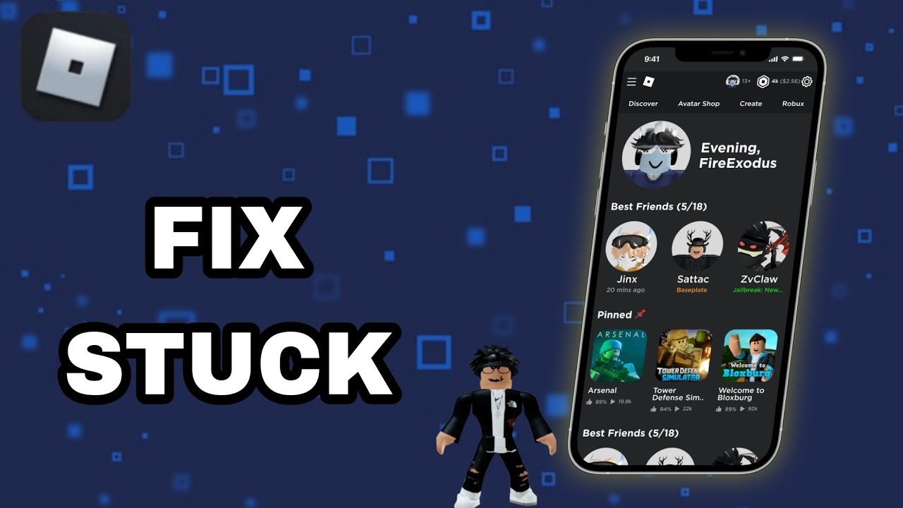 How To Fix And Solve Roblox Stuck | Final Solution - YouTube