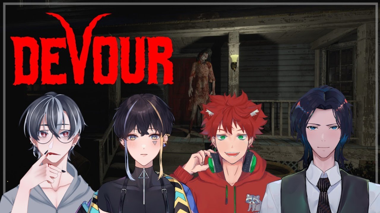 🔴【Devour】Nyobain Game Horror Baru Bareng Nathan, Joey dan Rakun ...