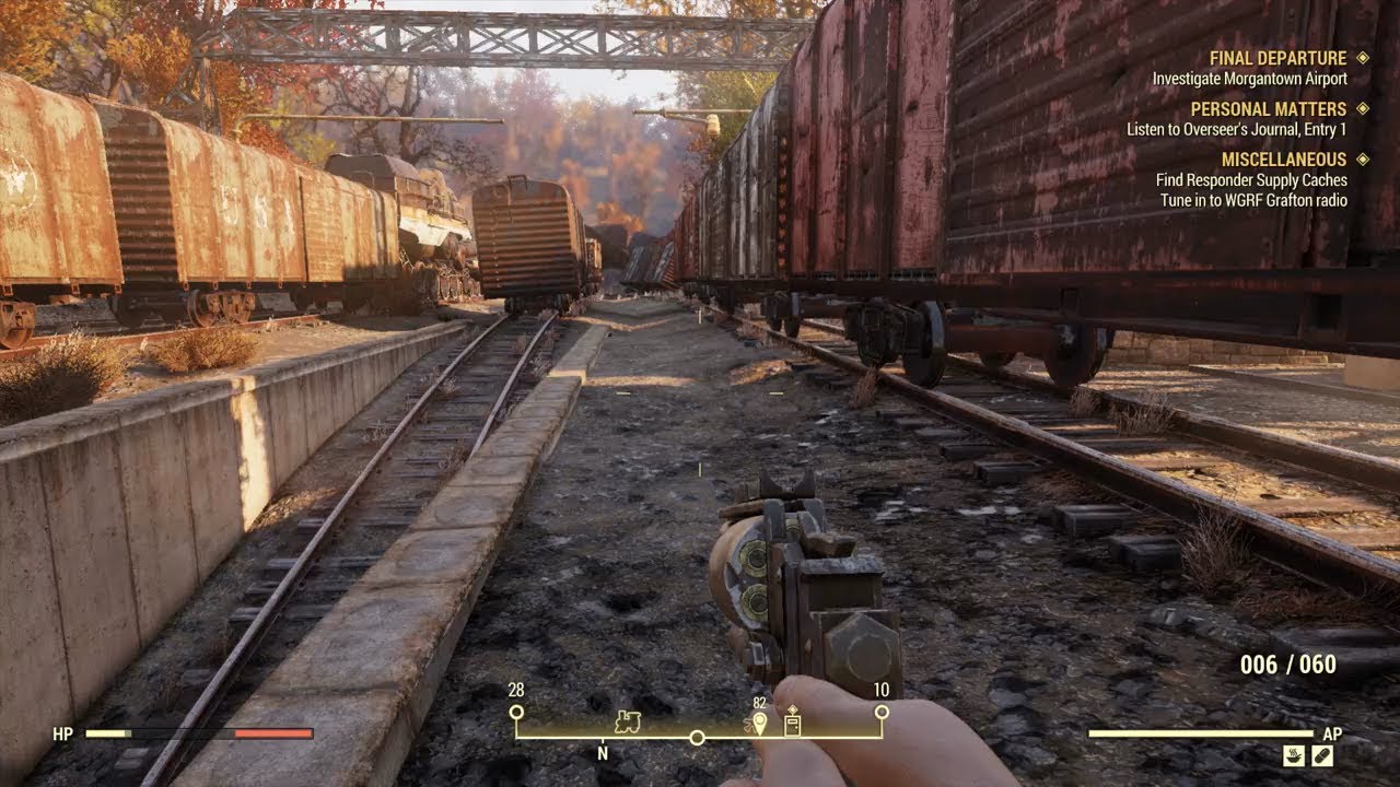 Fallout 76 (Morgantown Trainyard) - YouTube