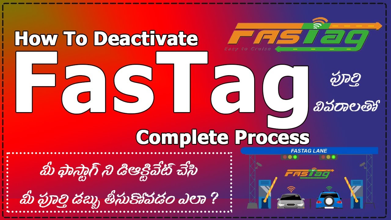 Paytm Fastag Deactivate || How to Paytm Fastag Close in Telugu || # ...