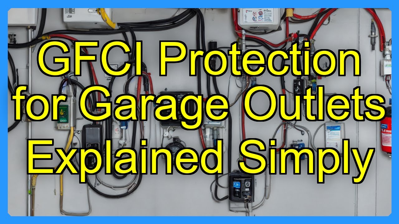 GFCI Protection for Garage Outlets Explained Simply - YouTube