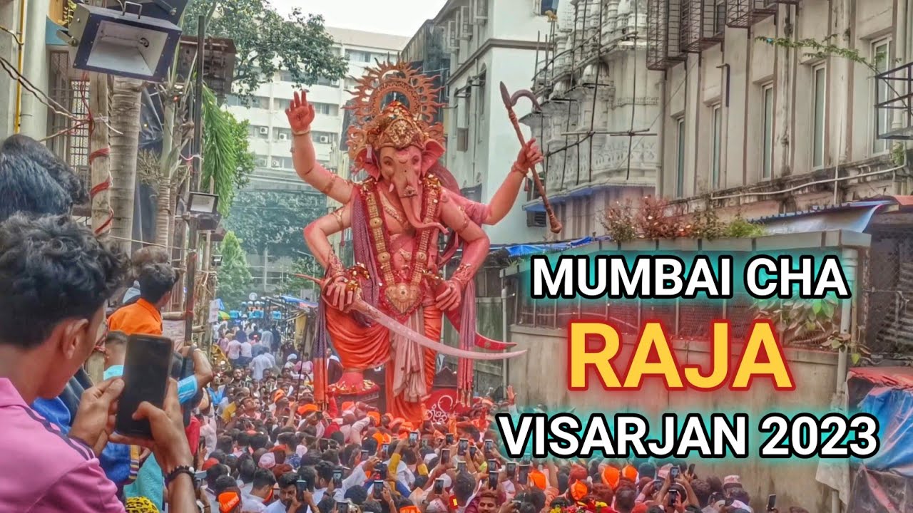 Mumbai Cha Raja Live Visarjan Sohala 2023 |Lalbaug Ganpati | mumbai ...