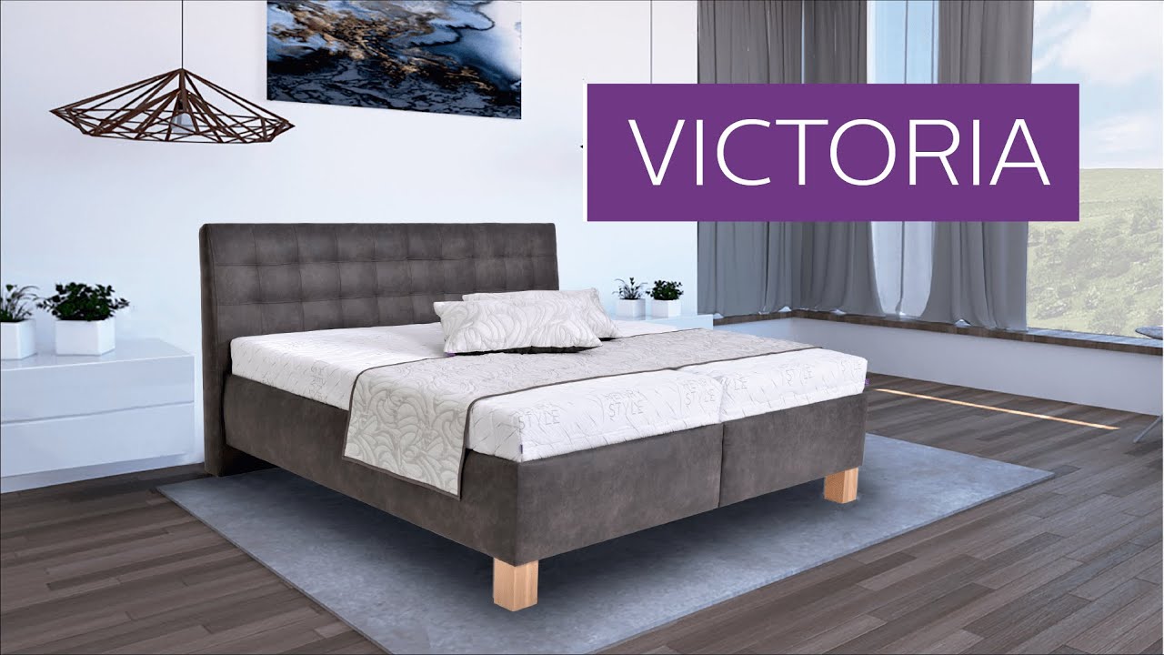 OKAY NÁBYTEK | Postel HENRY STYLE Victoria - YouTube