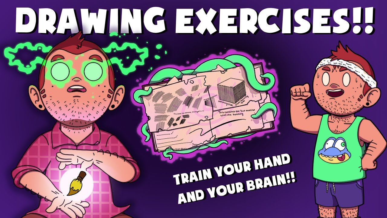 How WORKING OUT Can Help Us Learn To Draw Better! | Brush Pact - YouTube