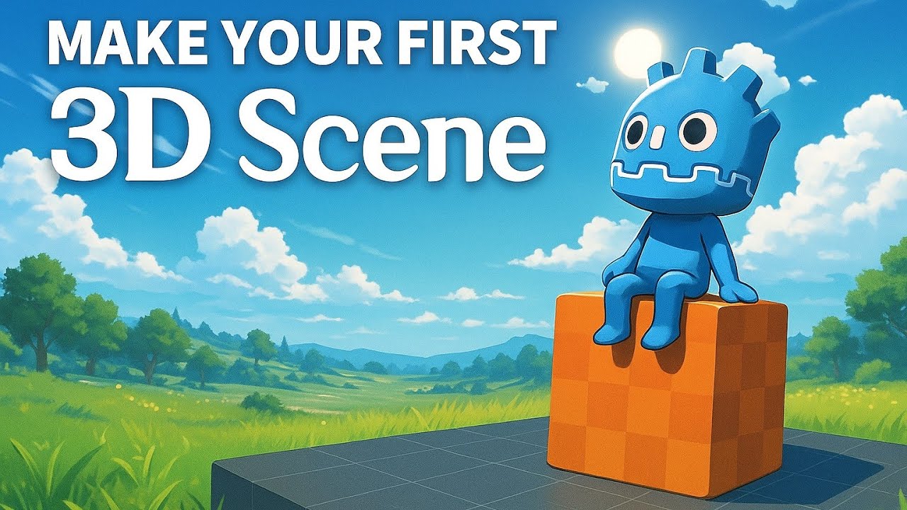 Godot 3D Game on Mobile – Build Your First Scene (Step by Step) - YouTube