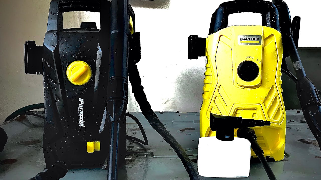 Karcher Compacta Vs Parazzini - YouTube