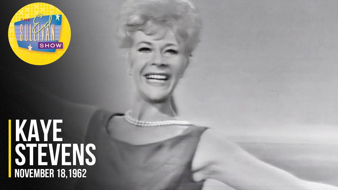 Kaye Stevens "Hey, Look Me Over" on The Ed Sullivan Show - YouTube