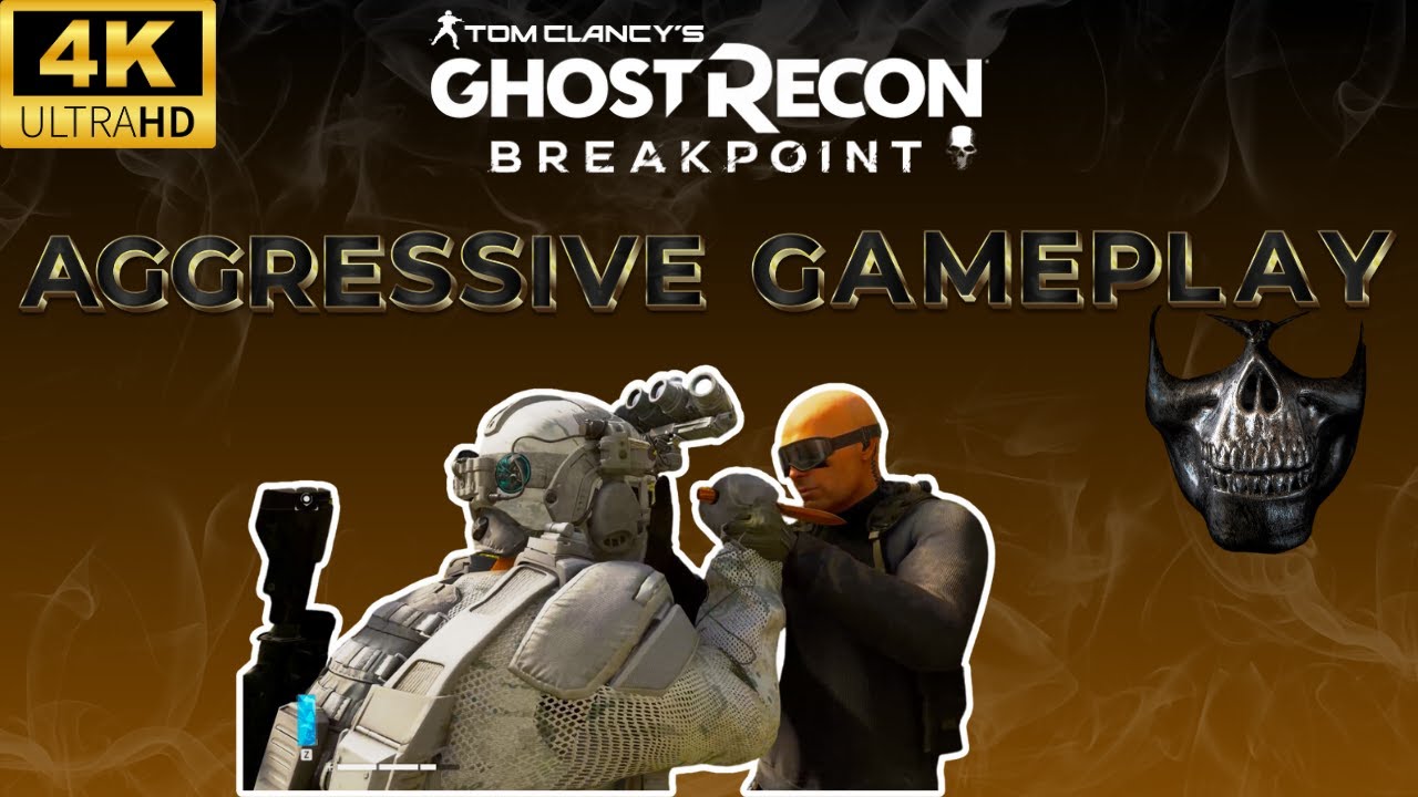 Aggressive ambush in Ghost recon Breakpoint 4k Gameplay - YouTube