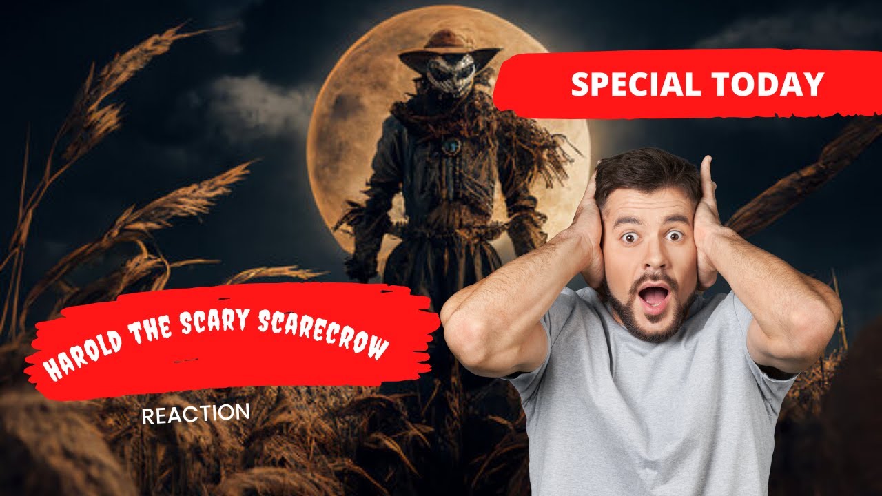 Spine-Chilling Reaction to Harold the Scary Scarecrow by Black ...