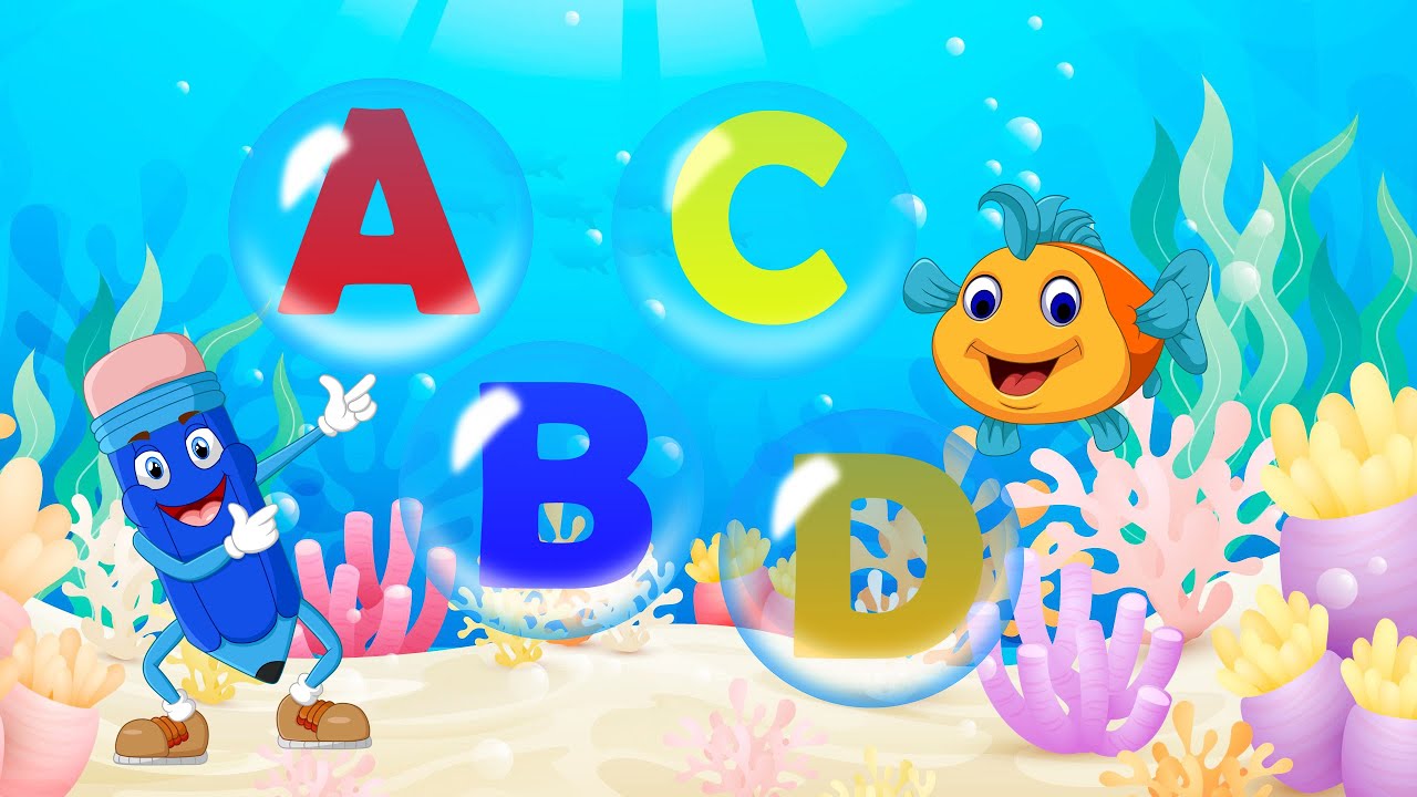 ABC Beach Party for Kids Who Love Learning! #abclearning #abcd # ...