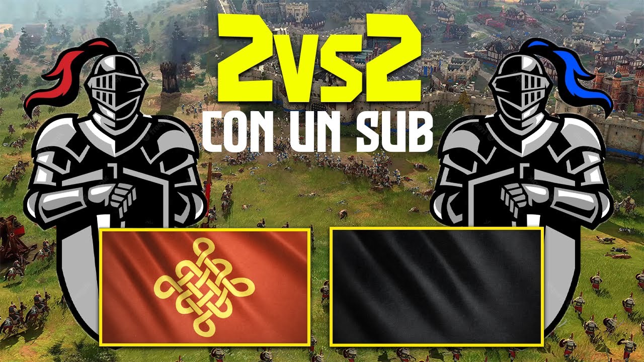 Jugando 2vs2 con un sub (Malva #2) | Team Games Age of Empires 4 - YouTube