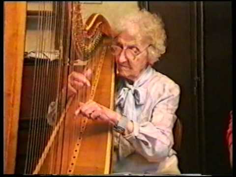 Natalia Borisovna Sibor - harp lesson, Moscow 1995 (part I)
