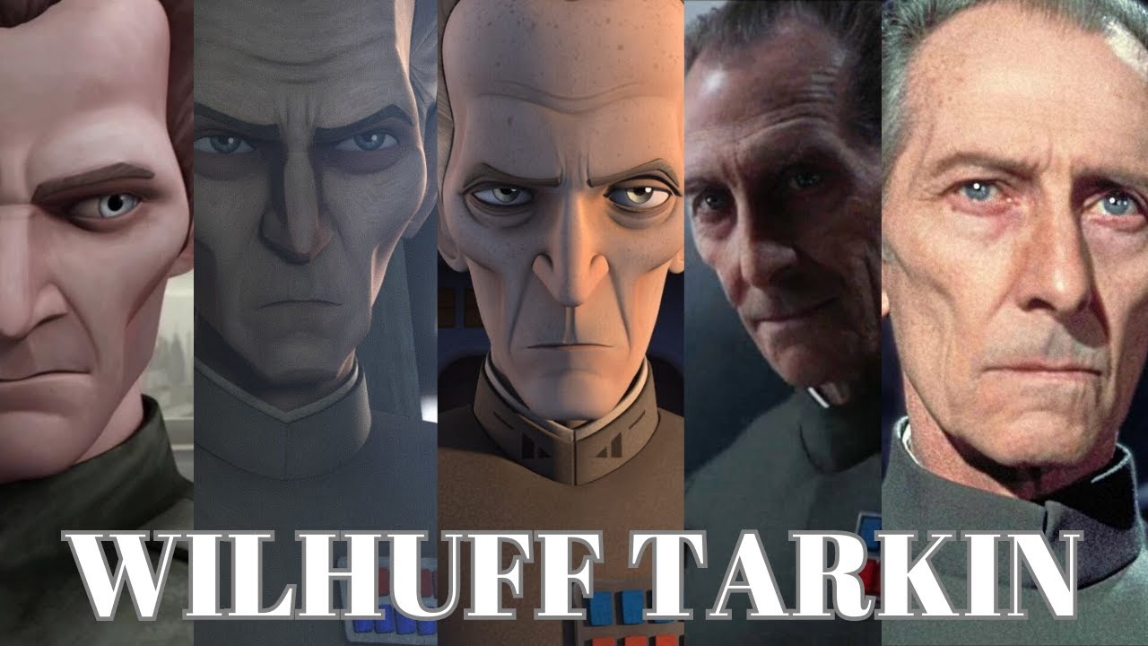 Wilhuff Tarkin Scenes (CW, Ep 3, BB, Rebels, Rogue One, Ep 4) - YouTube