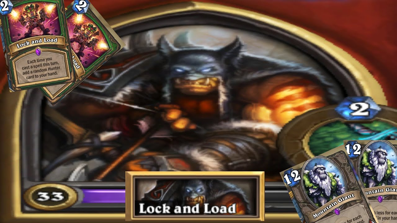 Hearthstone Lock and Load Hunter Feat.Mountain Giants - Winning is love ...