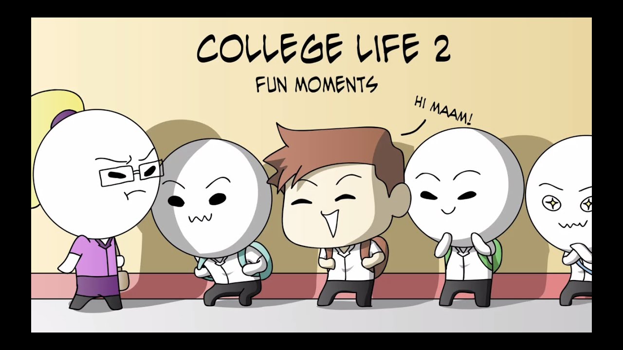 College Life 2 (Fun Moments) + XP PEN review | Pinoy Animation - YouTube