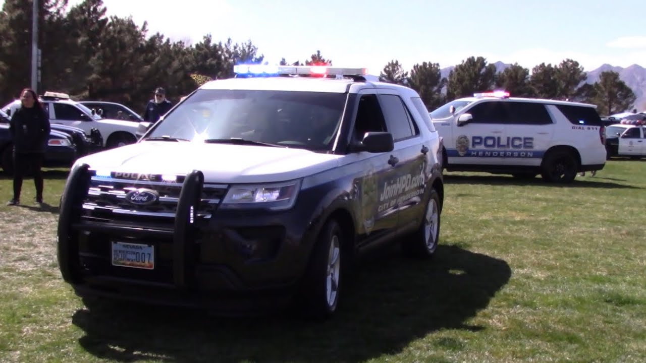 EXTREMELY RARE!! Henderson Police RECRUITMENT CAR + NEW Henderson ...