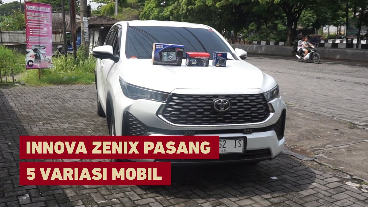 INNOVA ZENIX PASANG 5 VARIASI CAMERA 360, LED FOGLIGHT, RETRACK, TOWING ...