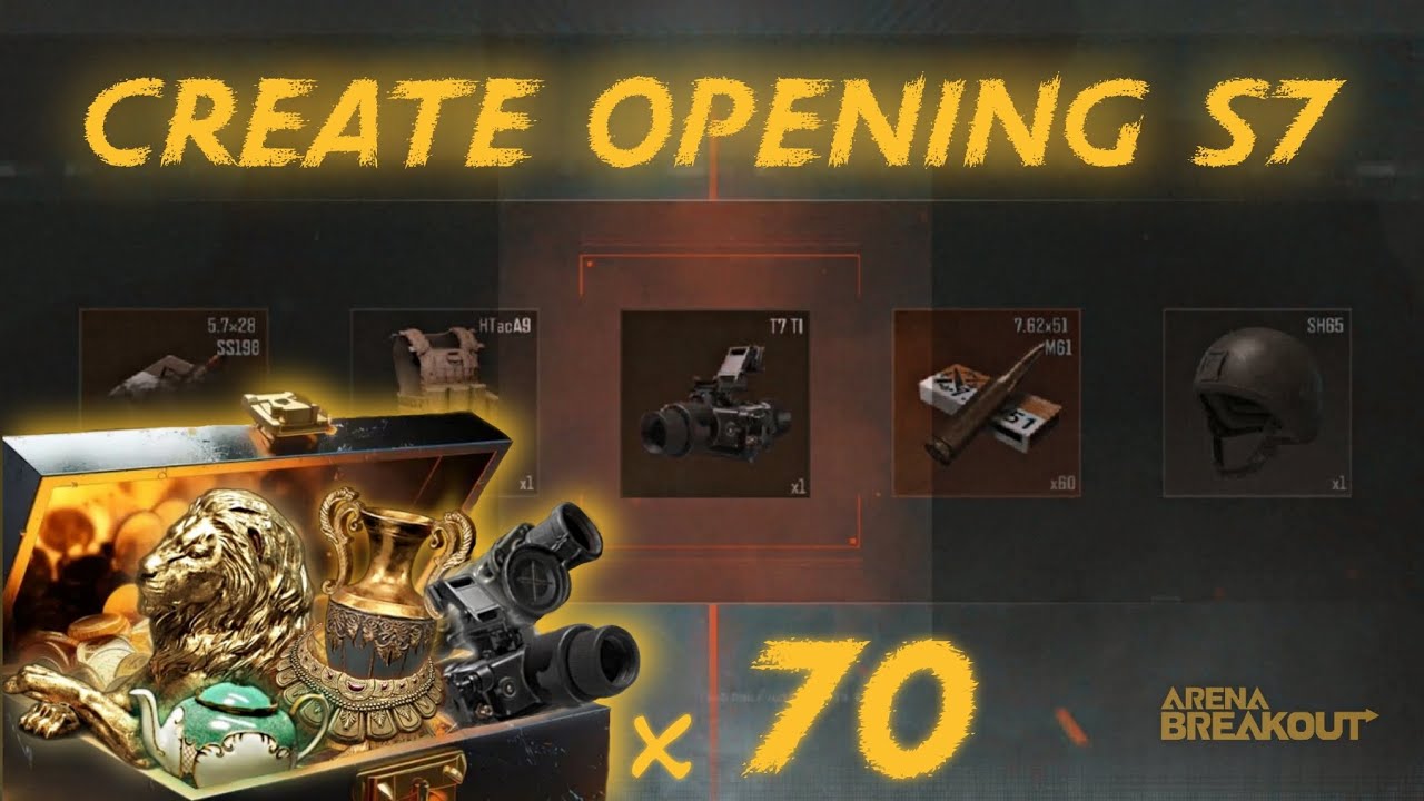 T7 Thermal Gift Box Opening S7 | Arena Breakout - YouTube