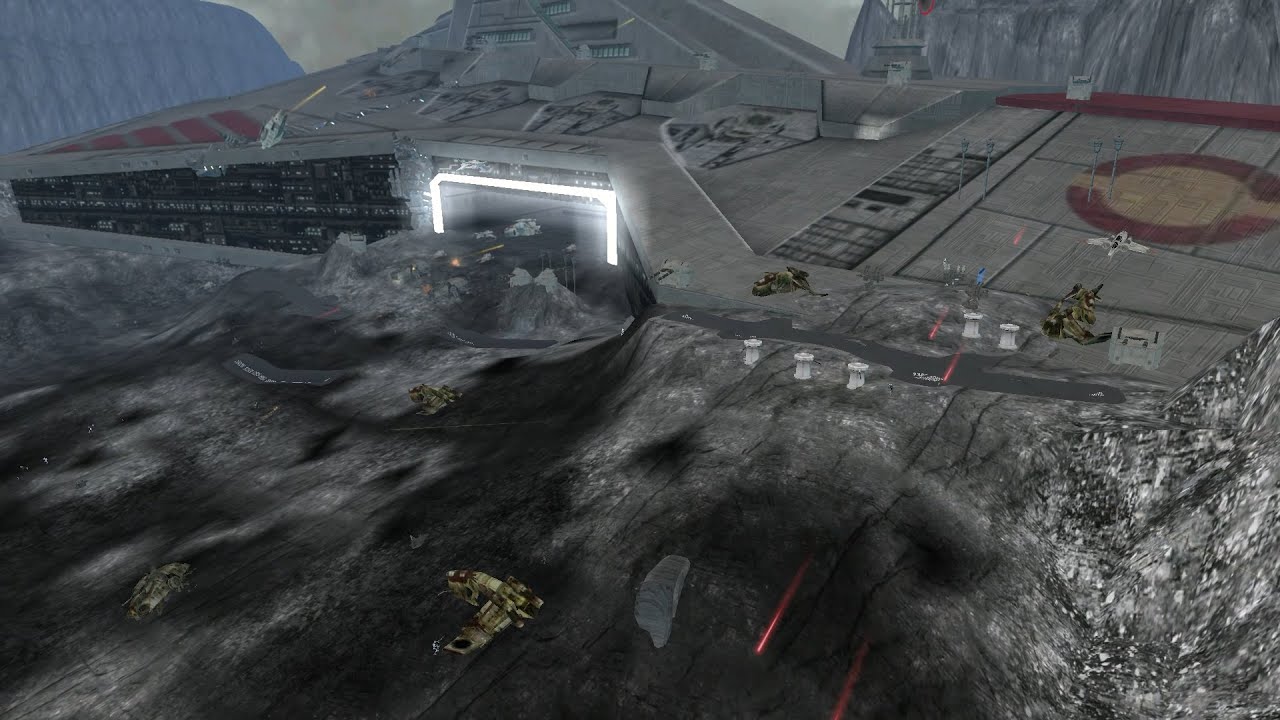 SWBF2 2005 : Capital Ship Siege - YouTube