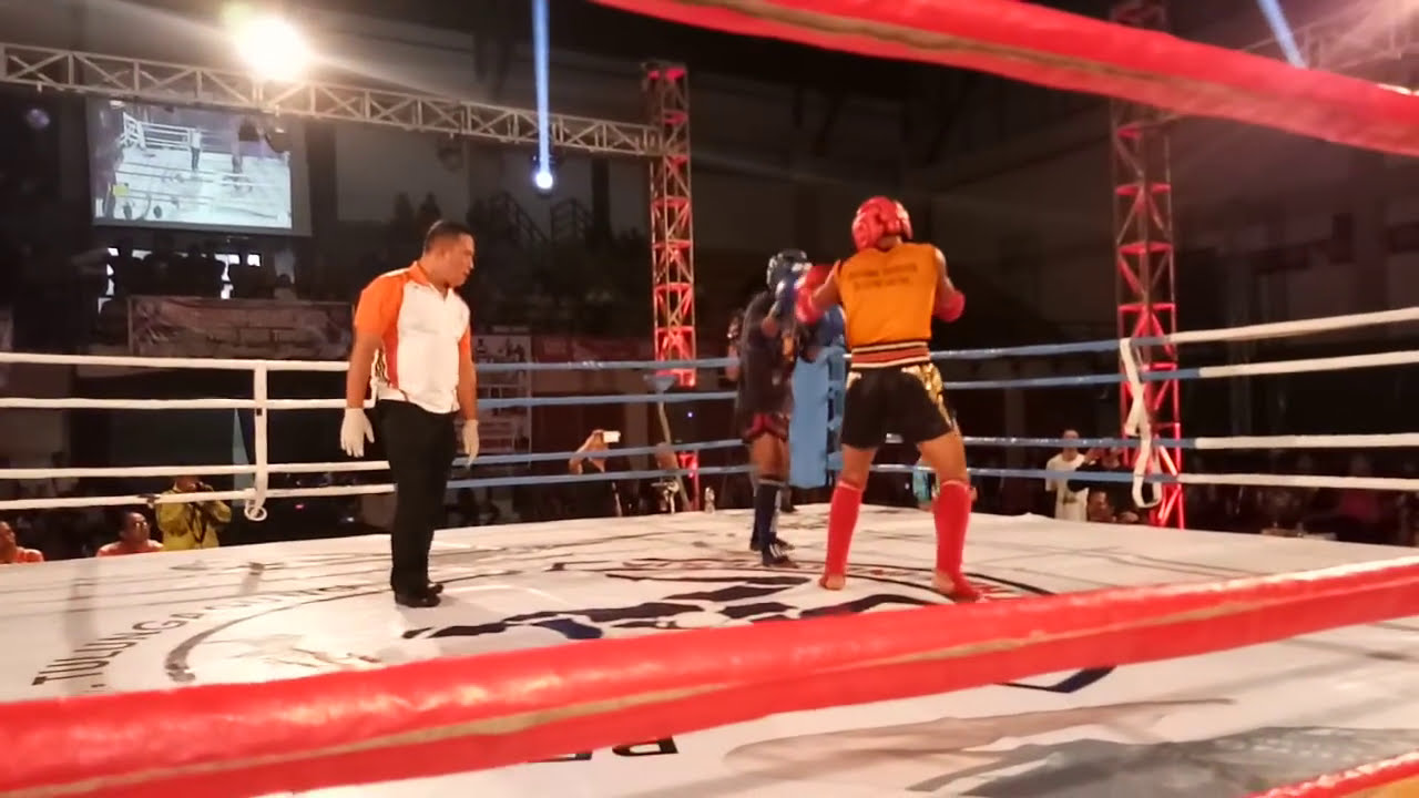 #Muaythai BRIGADE FIGHTER TULUNGAGUNG.EDI SUWANTO ( BADAL ) MENANG KO ...