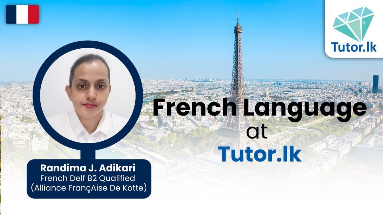 French Language Classes at Tutor.lk - YouTube