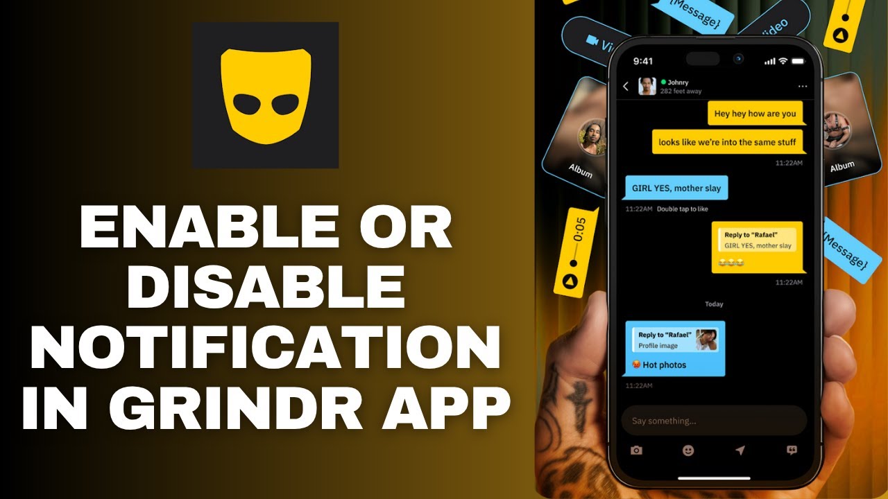 How to Enable or Disable Notifications in Grindr App 2025? - YouTube