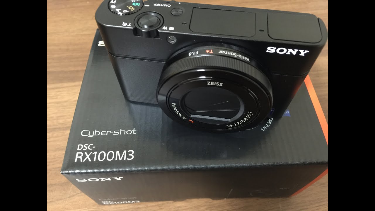 SONY DSC RX100M3が仲間入り！（開封編） - YouTube