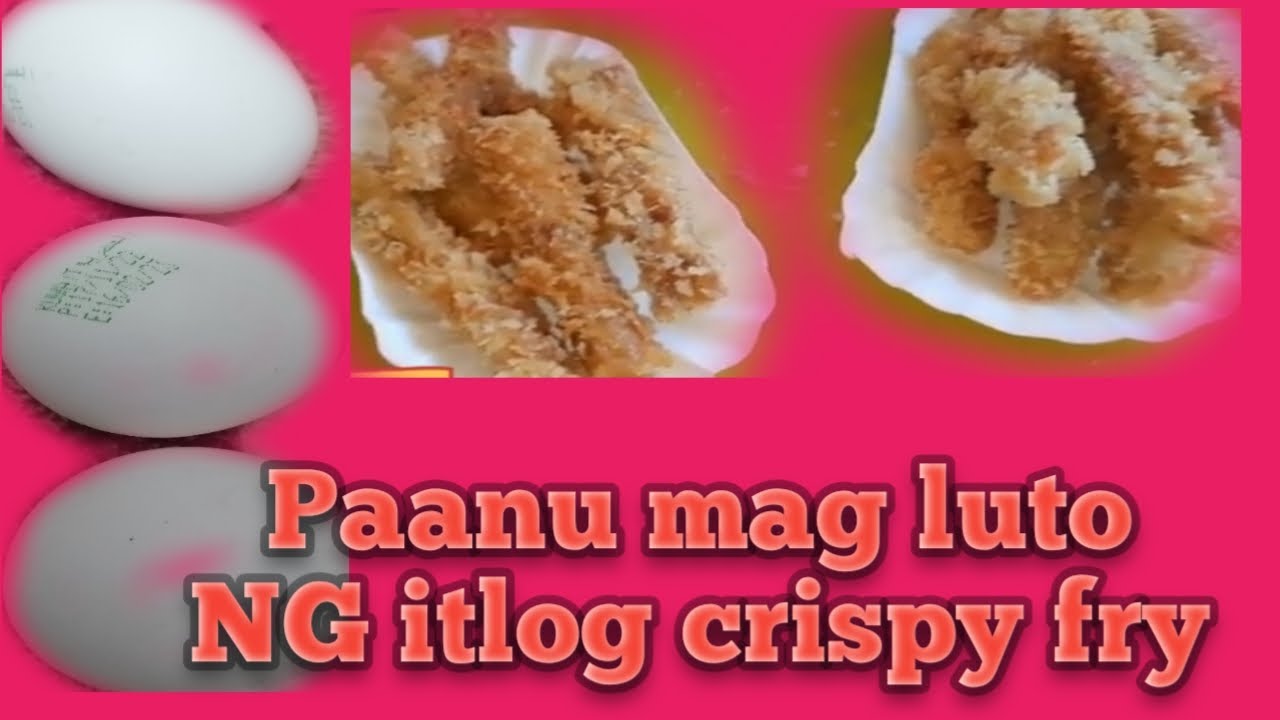 Paanu gumawa NG itlog na crispy fry - YouTube