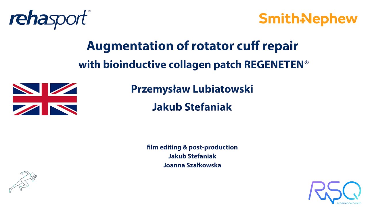 Augmentation of rotator cuff repair with bioinductive collagen patch ...