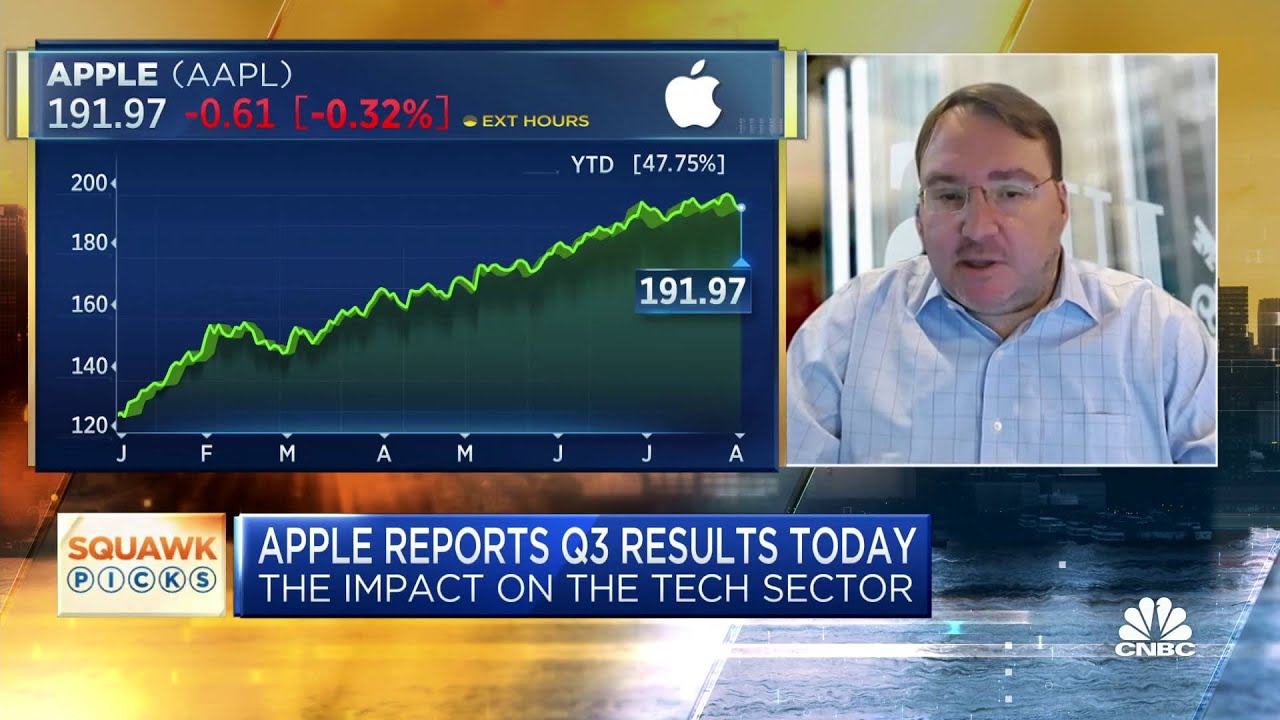 UBS' David Vogt on Apple earnings preview: We're a little concerned ...