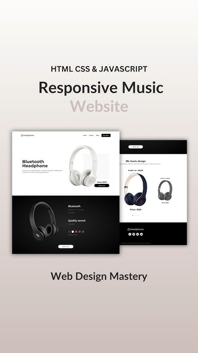 Product Website Using Html Css And Javascript Coding Programming Htmlcsstutorial Webdesign