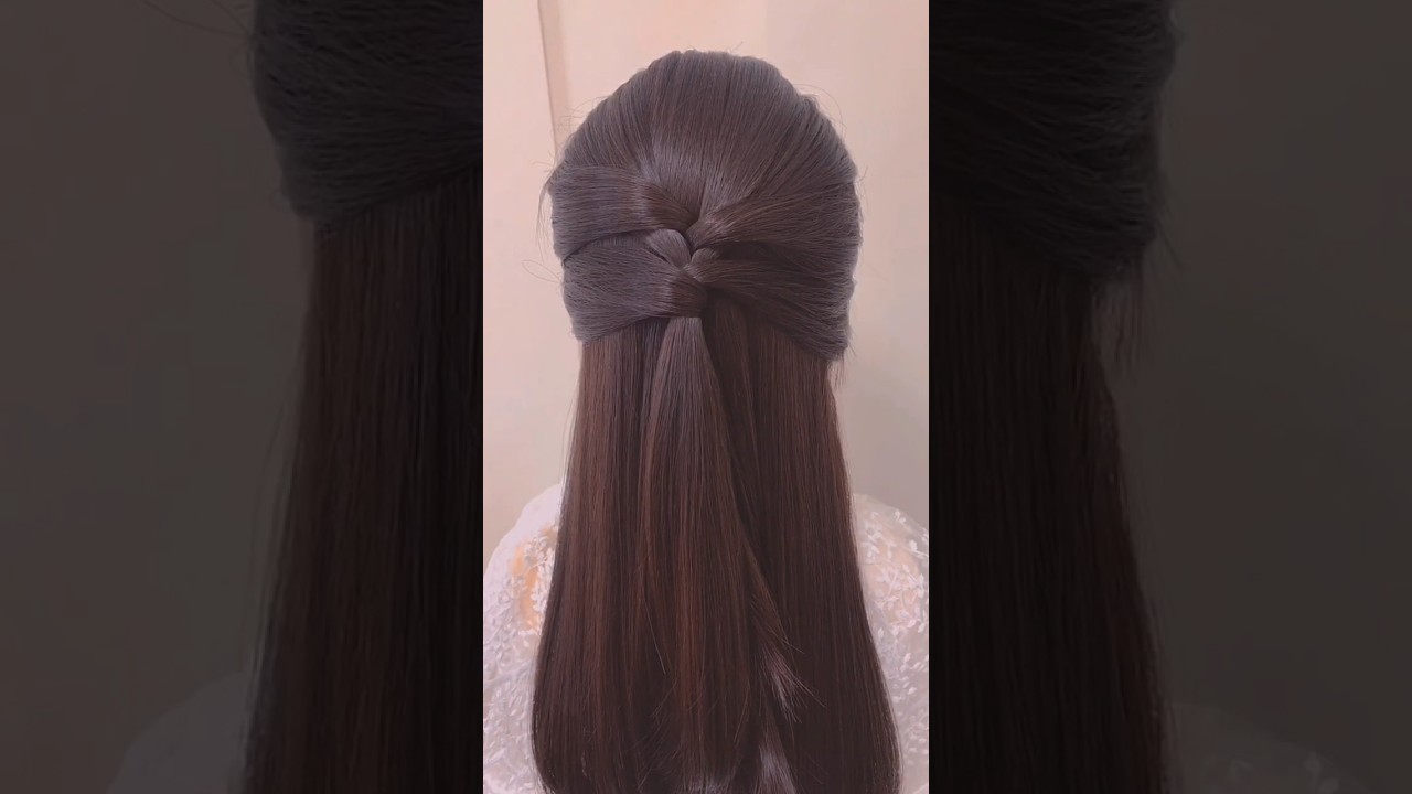 Tutorial Kuncir Rambut Simple - YouTube