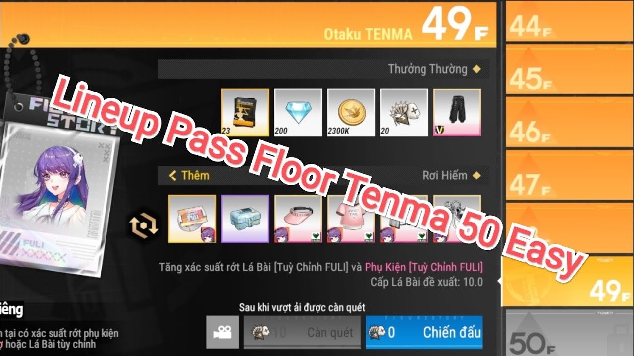 Figure Fantasy | The Big Three Tenma 50 : Try hard mode " On " - YouTube