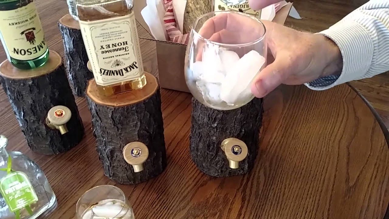 Liquor Dispenser Video - www.OhioWoodworkingShop.com - YouTube