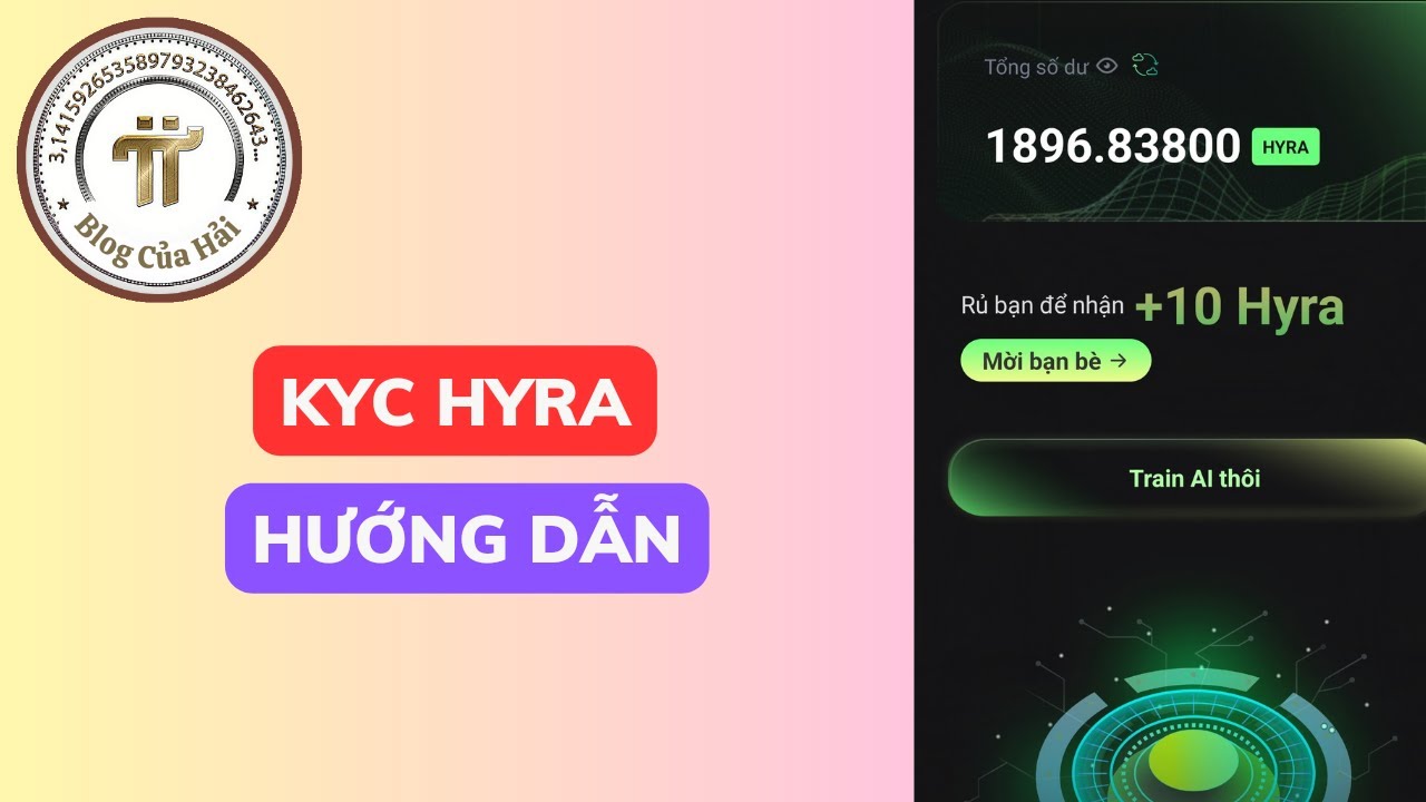 Hướng Dẫn KYC Hyperas Chain l Top 400 Mới Được KYC l Blog Của Hải - YouTube