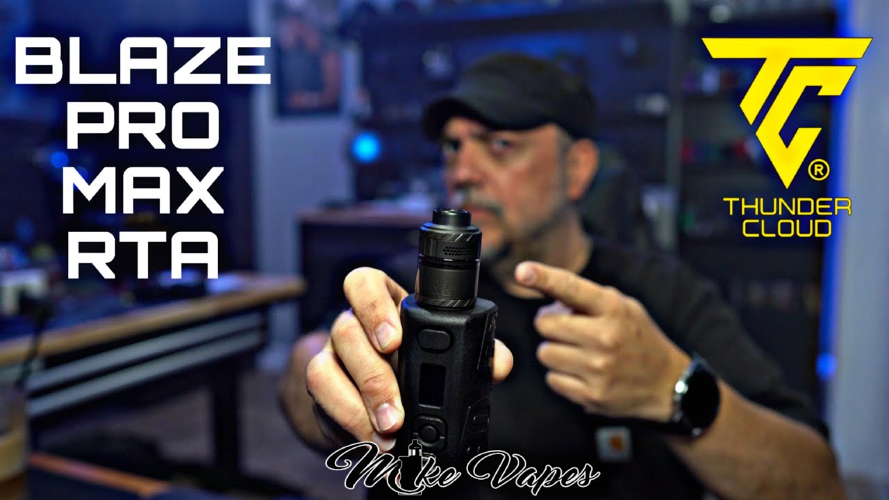 ThunderCloud x Mike Vapes Blaze Pro Max RTA - YouTube