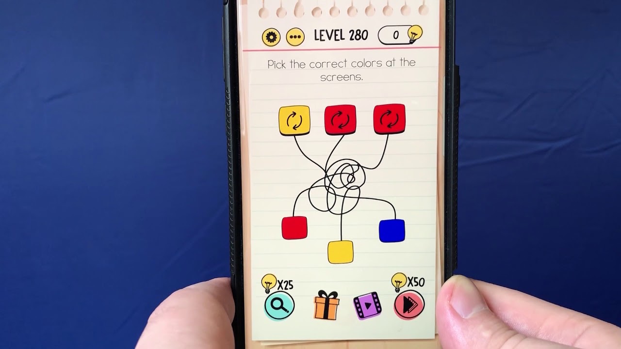 Brain Test Pick the correct colors at the screens - YouTube