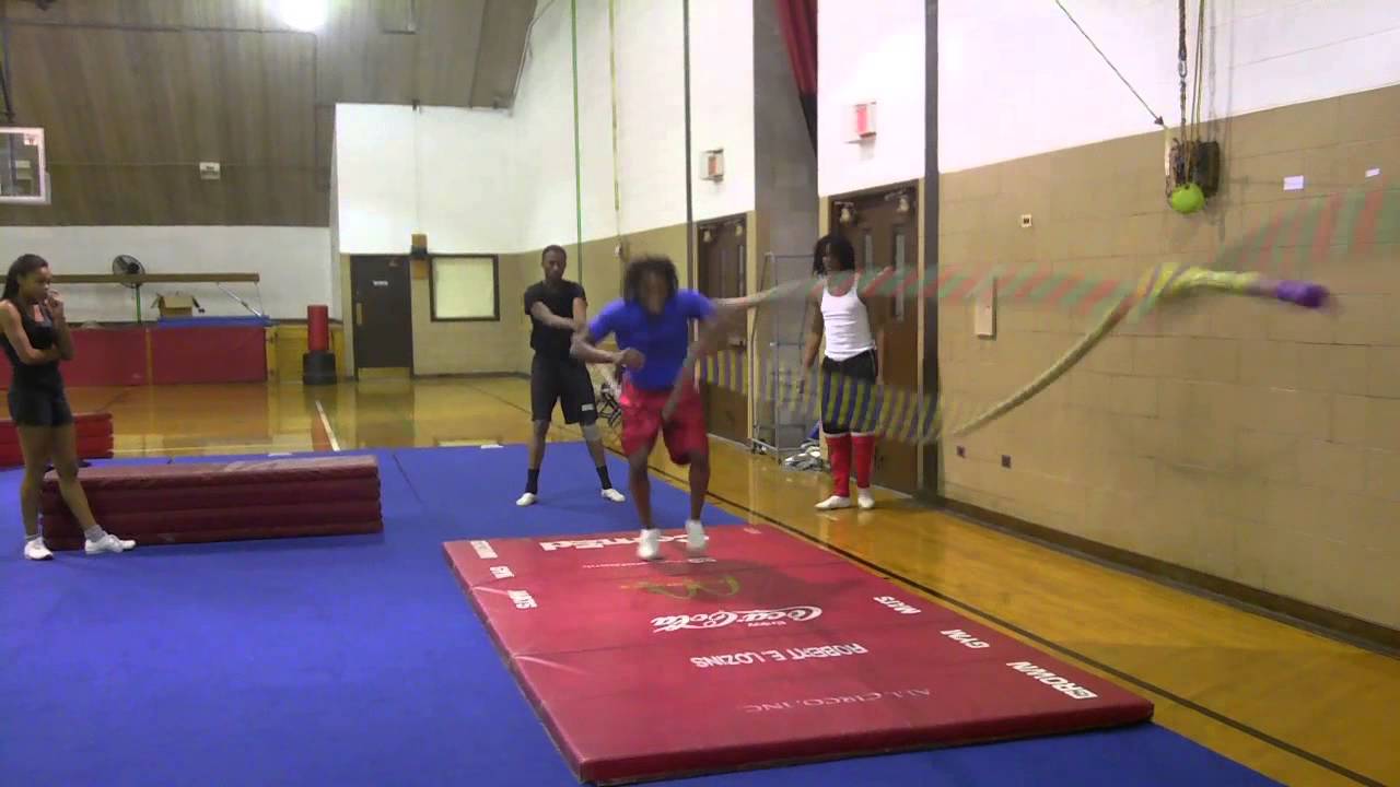 Chicago Boyz Acrobatic Team Practice - YouTube