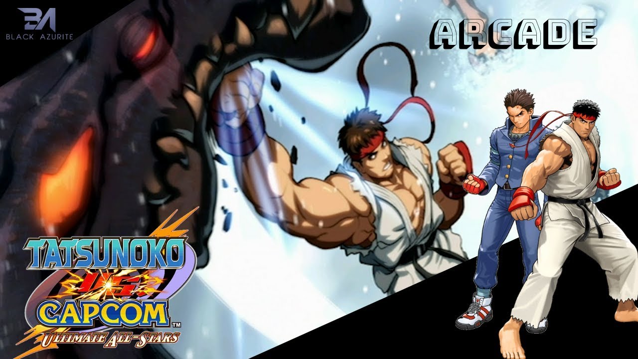 Tatsunoko Vs. Capcom: Ultimate All-Stars | Ryu Arcade Mode - YouTube