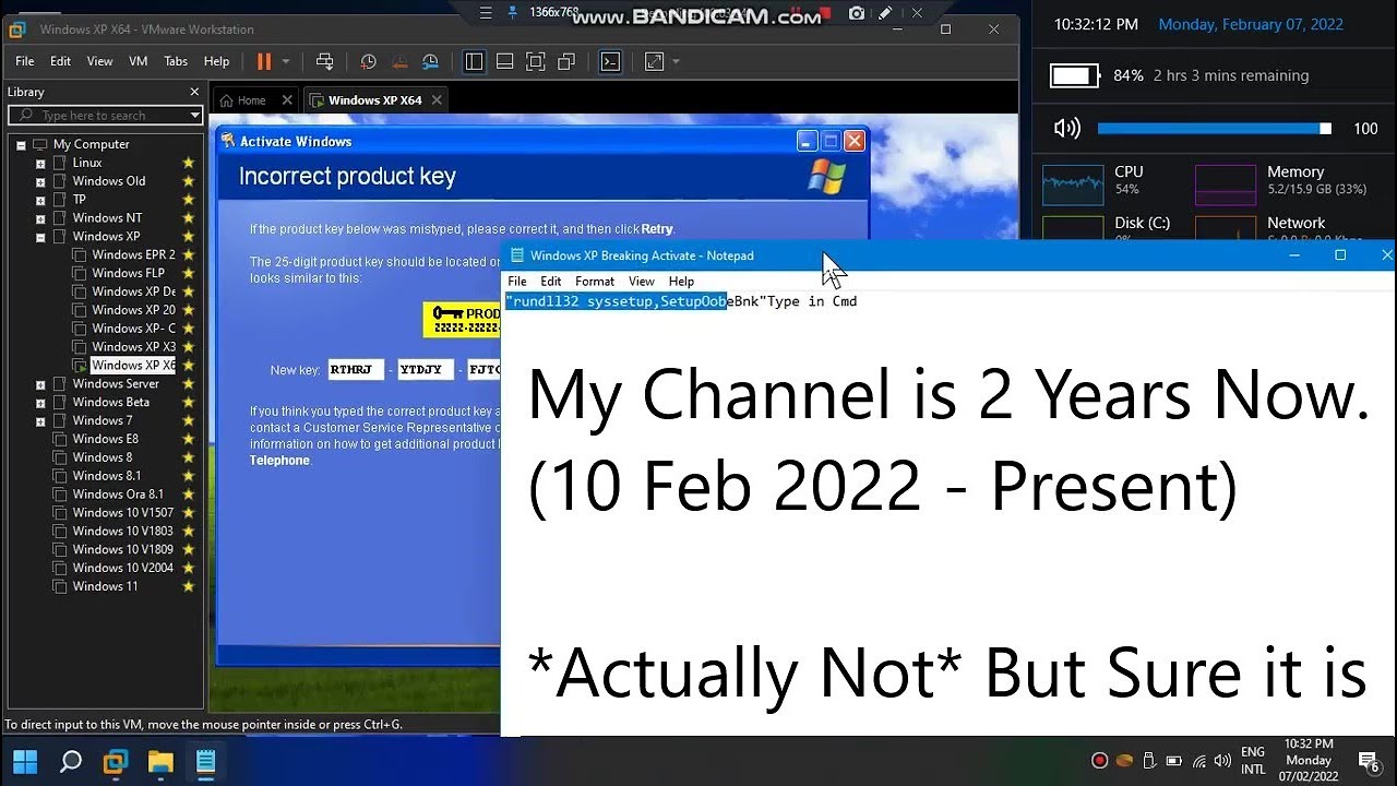 Breaking Windows XP Activation - YouTube