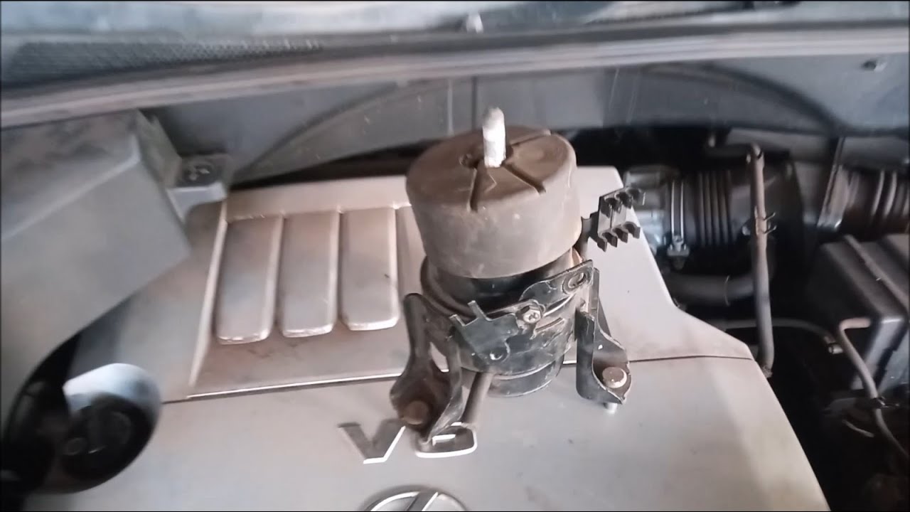 How to Replace the Front Motor Mount - Lexus RX350 2GR-FE 3.5 V6 ...