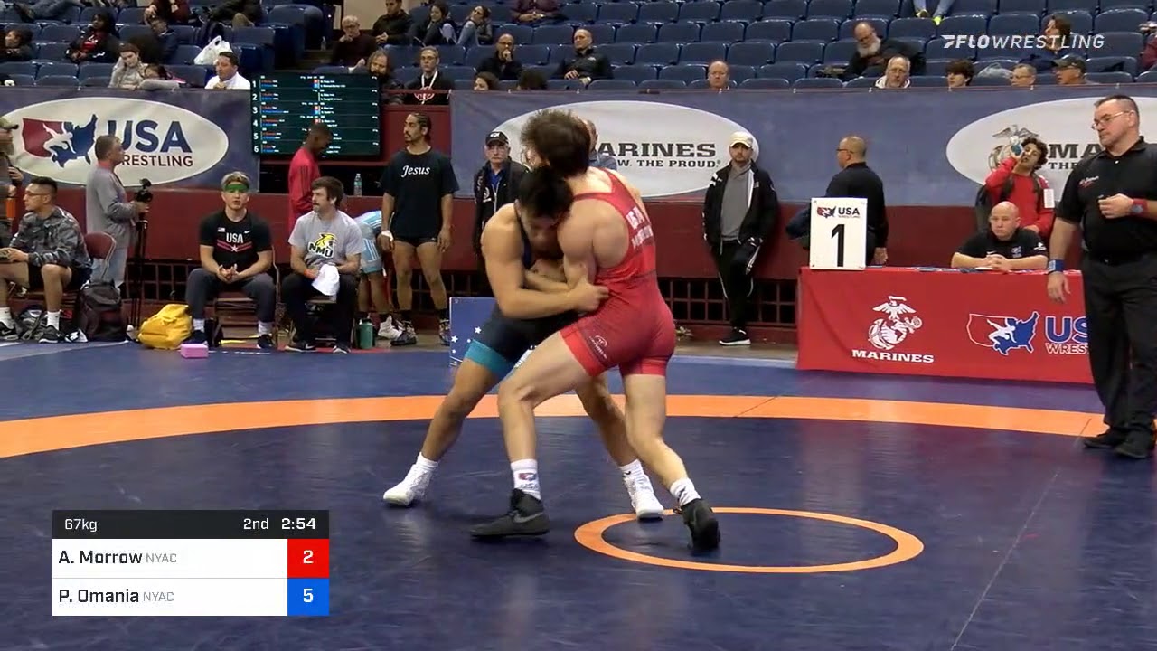 67 Kg Consolation Austin Morrow New York Athletic Club Vs Peyton Omania ...
