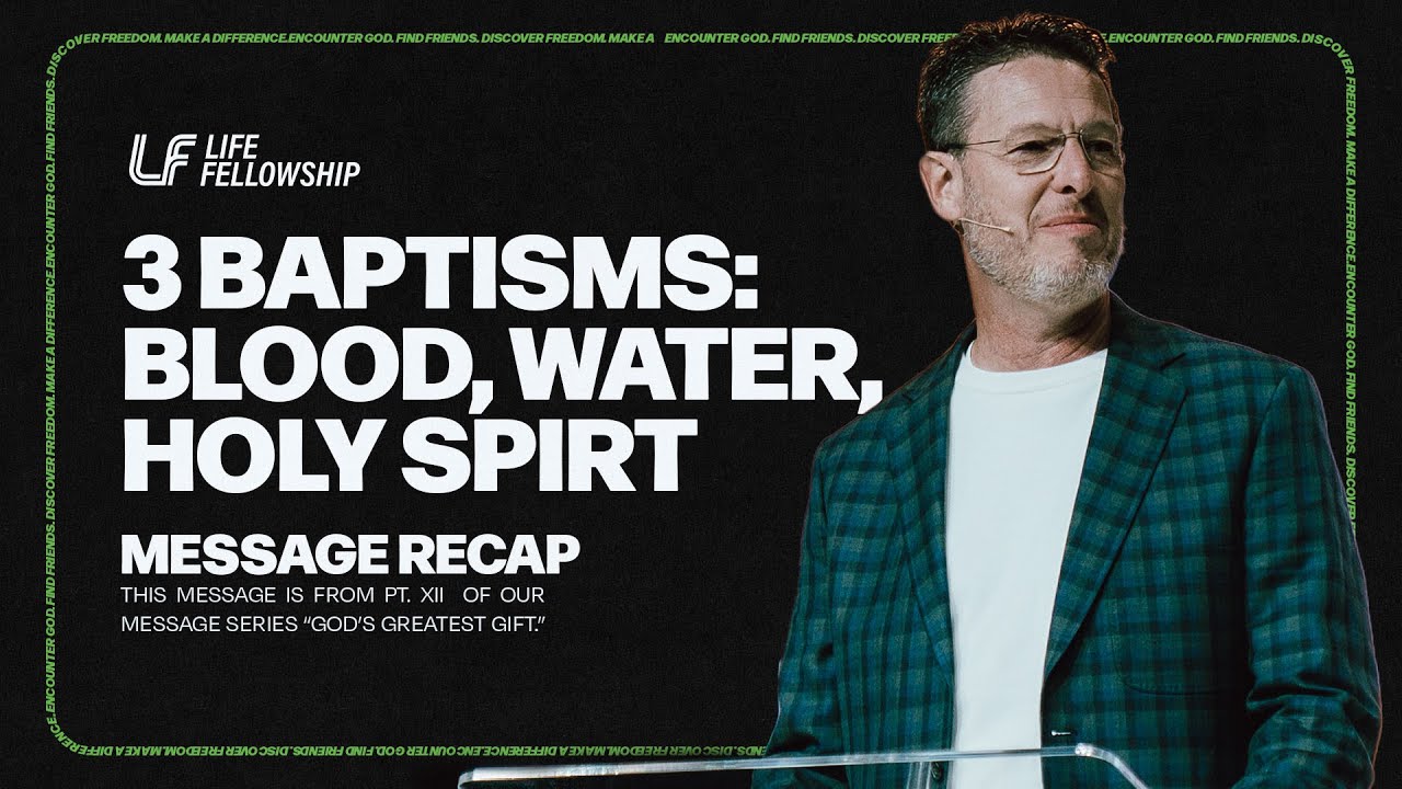 RECAP: THREE BAPTISMS - YouTube